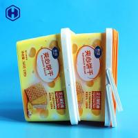 China Water Proof IML Tubs Recycle Labeling Biscuit Plastic Container for sale