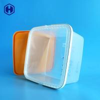 China Printing Label IML Tubs  Biscuit Plastic Packaging Inside Wide 19.5CM for sale