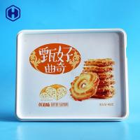 China Custom Yellow Butter Cookies Box 25.7x21.3x6.9cm with 2.6L Capacity - Food Grade PP IML Packaging for sale