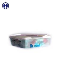 China Durable 2.6L Ice Cream Cake IML Box Polypropylene Container with Lid for sale