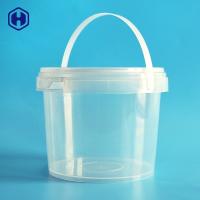 China 1.5L PP IML Food Container with Round Lid - ø16.3×13cm Cream Butter Ice Cream Bucket for sale