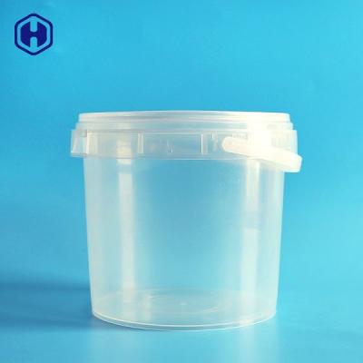 China 2 Litre Waterproof IML Bucket ø16.4cm × H14.4cm Hot Filling Food Grade PP Container with Custom Labeling for sale