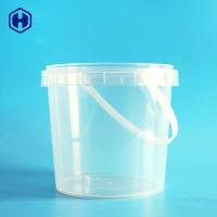 China 2.5 Litre IML Bucket Liquid Food Container with Leak-Proof Design and Custom Labeling - ø17.8cm × 15.9cm for sale