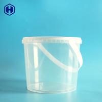 China Round IML Bucket 3.8L Food Grade PP Container with Lid for Candies for sale
