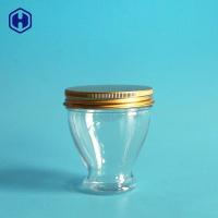 China Screw Aluminium Lid 81mm 140ML Leak Proof Plastic Jar for sale