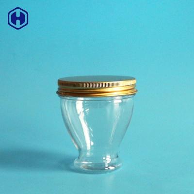 China Screw Aluminium Lid 81mm 140ML Leak Proof Plastic Jar for sale