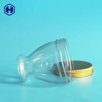 China Screw Aluminium Lid 81mm 140ML Leak Proof Plastic Jar for sale