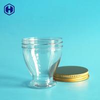 China Screw Aluminium Lid 81mm 140ML Leak Proof Plastic Jar for sale