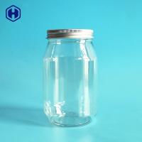 China Airtight 630ML 31OZ 70mm Plastic Mason Jar Jam Packaging for sale