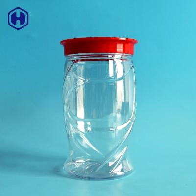 China Fish Shape Plastic Jar 167mm 900ml 30oz Leak Proof Airtight Storage Bottle for sale