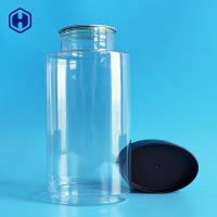 China Canned Food 1236ML 42OZ EOE POE Plastic Cans Thick Wall for sale