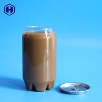 China 202# RPT 310ml Plastic Soda Cans for Coffee and Carbonated Beverage Packaging - 64mm Diameter for sale