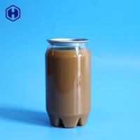 China 202# RPT 310ml Plastic Soda Cans for Coffee and Carbonated Beverage Packaging - 64mm Diameter for sale