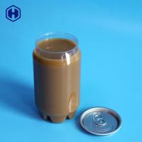 China 202# RPT 310ml Plastic Soda Cans for Coffee and Carbonated Beverage Packaging - 64mm Diameter for sale