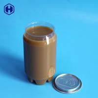 China 202# RPT 310ml Plastic Soda Cans for Coffee and Carbonated Beverage Packaging - 64mm Diameter for sale