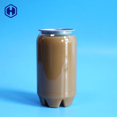 China 350ML 66x123mm Plastic Soda Cans for Carbonated Beverages and Milk Tea - Food Grade PET Packaging for sale