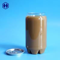 China 350ML 66x123mm Plastic Soda Cans for Carbonated Beverages and Milk Tea - Food Grade PET Packaging for sale