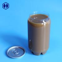 China 350ML 66x123mm Plastic Soda Cans for Carbonated Beverages and Milk Tea - Food Grade PET Packaging for sale
