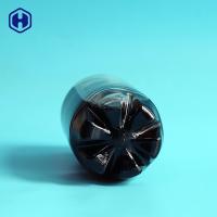 China 310ml Clear PET Plastic Soda Cans 64mm Diameter with Aluminium SOT Lid for Carbonated Drinks for sale