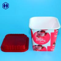China 105mm Ramen Noodle IML Plastic Containers - 780ml Capacity 115x115x125mm Food Grade PP for sale