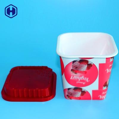 China 105mm Ramen Noodle IML Plastic Containers - 780ml Capacity 115x115x125mm Food Grade PP for sale