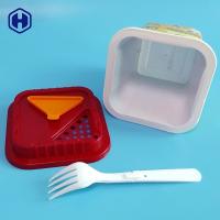 China Instant Food 92MM IML Plastic Containers With Holes for sale