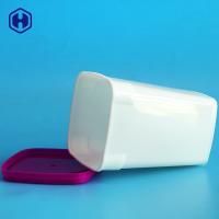 China 23oz IML Plastic Containers With Color Lid Printing Logo for sale