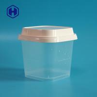 China 480ml PP IML Disposable Frozen Yogurt Cup Bowl with Lids - 88x88x83mm Custom Packaging for sale