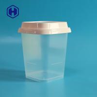 China 650ml Square Instant Noodle Cup with IML Decoration - Food Grade PP Plastic Container 95x95x110mm for sale