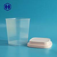 China 650ml Square Instant Noodle Cup with IML Decoration - Food Grade PP Plastic Container 95x95x110mm for sale