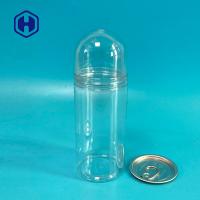 China Leak Proof Clear 420ml Dome Clear Plastic Cans For Cookies for sale
