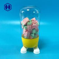 China Sealable Smell Proof Cute 330ML Plastic Cookie Jar With Lids for sale