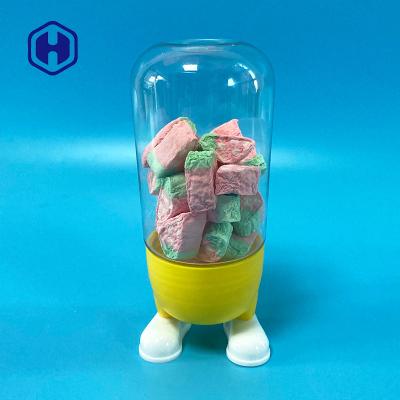 China Sealable Smell Proof Cute 330ML Plastic Cookie Jar With Lids for sale