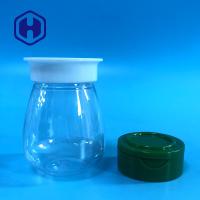 China QS 100ml 3.4oz Plastic Spice Jar with Aluminium Foil Sealing - 38mm Diameter PET Container for sale