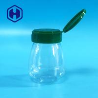China QS 100ml 3.4oz Plastic Spice Jar with Aluminium Foil Sealing - 38mm Diameter PET Container for sale