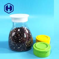 China 6.8oz 200ml Clear Plastic Spice Bottles with Flip-Top Cap - Airtight Food Grade PET Containers for sale