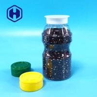 China Custom 300ml 10oz Airtight Plastic Spice Jar - 38mm Diameter Transparent PET Container for sale