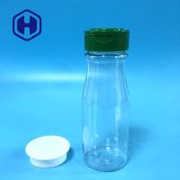 China 200ml 6.8oz PET Spice Jars with Flip Top Lid - Food Grade Transparent Containers for Cumin Vanilla Ginger Powder for sale