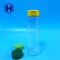 China 11oz 330ml BPA-Free Clear PET Plastic Spice Jar with Caps - 38mm Diameter Food Grade Container for sale