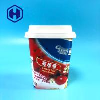 China 22 oz IML Plastic Tub Packaging Container 88x88x110mm for Cream Mousse Cereal with Food Grade PP Material for sale