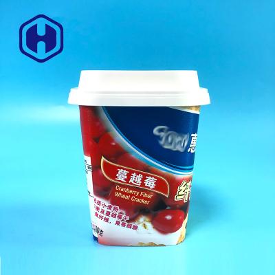 China 22 oz IML Plastic Tub Packaging Container 88x88x110mm for Cream Mousse Cereal with Food Grade PP Material for sale