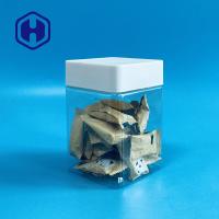 China Clear Plastic Pet Cookie Jar For Dates Marshmallow Seeds Walnut Dried Vegetable Fruit for sale
