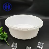 China 1300ml IML Plastic Food Tray with Locking Lid - Leak Proof Thermoformed Takeaway Container D180×H75mm for sale
