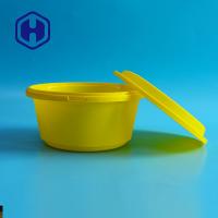 China Party Gathering 1100ml 1500ml IML Plastic Containers Custom With Cap for sale