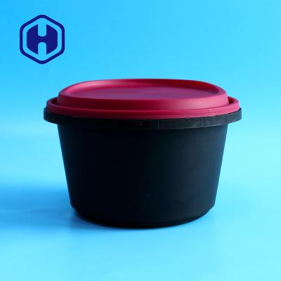 China ODM 1750ml IML Plastic Food Storage Bowl with Lid for Restaurant Hotel Catering for sale