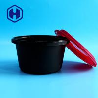 China ODM 1750ml IML Plastic Food Storage Bowl with Lid for Restaurant Hotel Catering for sale