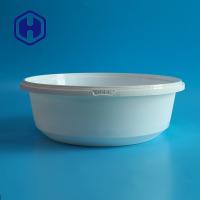 China 2500ml IML Plastic Food Storage Containers with Lids for Rice Pasta Salad Takeaway for sale