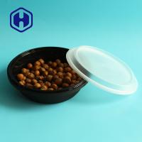 China Wholesale 1300ml Disposable Plastic Food Container with Lid for Sushi Catering Take Out Party for sale