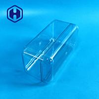 China 470ml Food Grade PET Square Plastic Box for Dessert Candy Cookie Treats - 145x77x70mm Clear Container with Customizable Options for sale