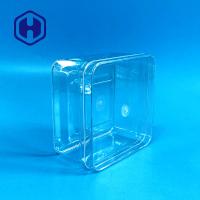China 109mm x 109mm 350ml PET Plastic Display Box for Desserts and Snacks - Food Grade BPA-Free Packaging for sale